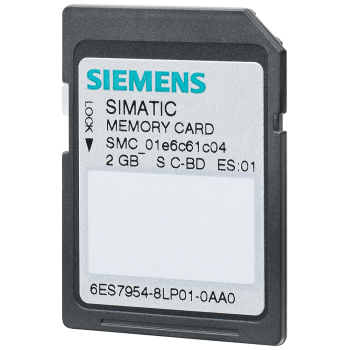 SIMATIC S7, MEMORY CARD FOR S7-1X00 CPU, 3,3 V FLASH 6ES7954-8LL03-0AA0